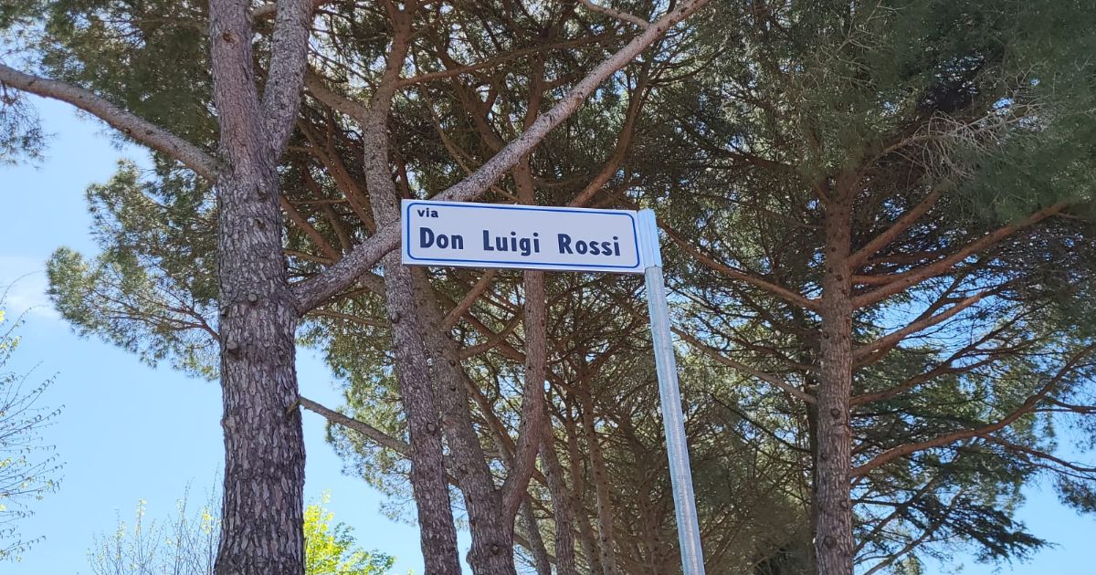 Comune di Massa Marittima - Il Comune intitola una via a Don Luigi Rossi